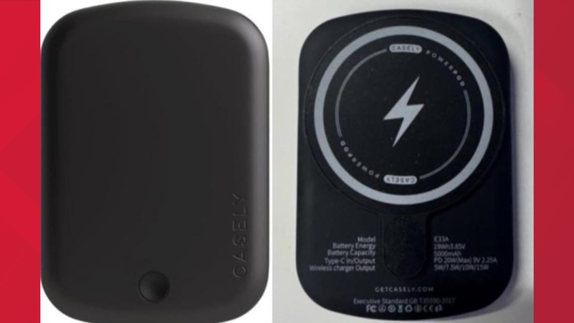 Casely Wireless Portable Power Banks recalled due to burn hazard ...