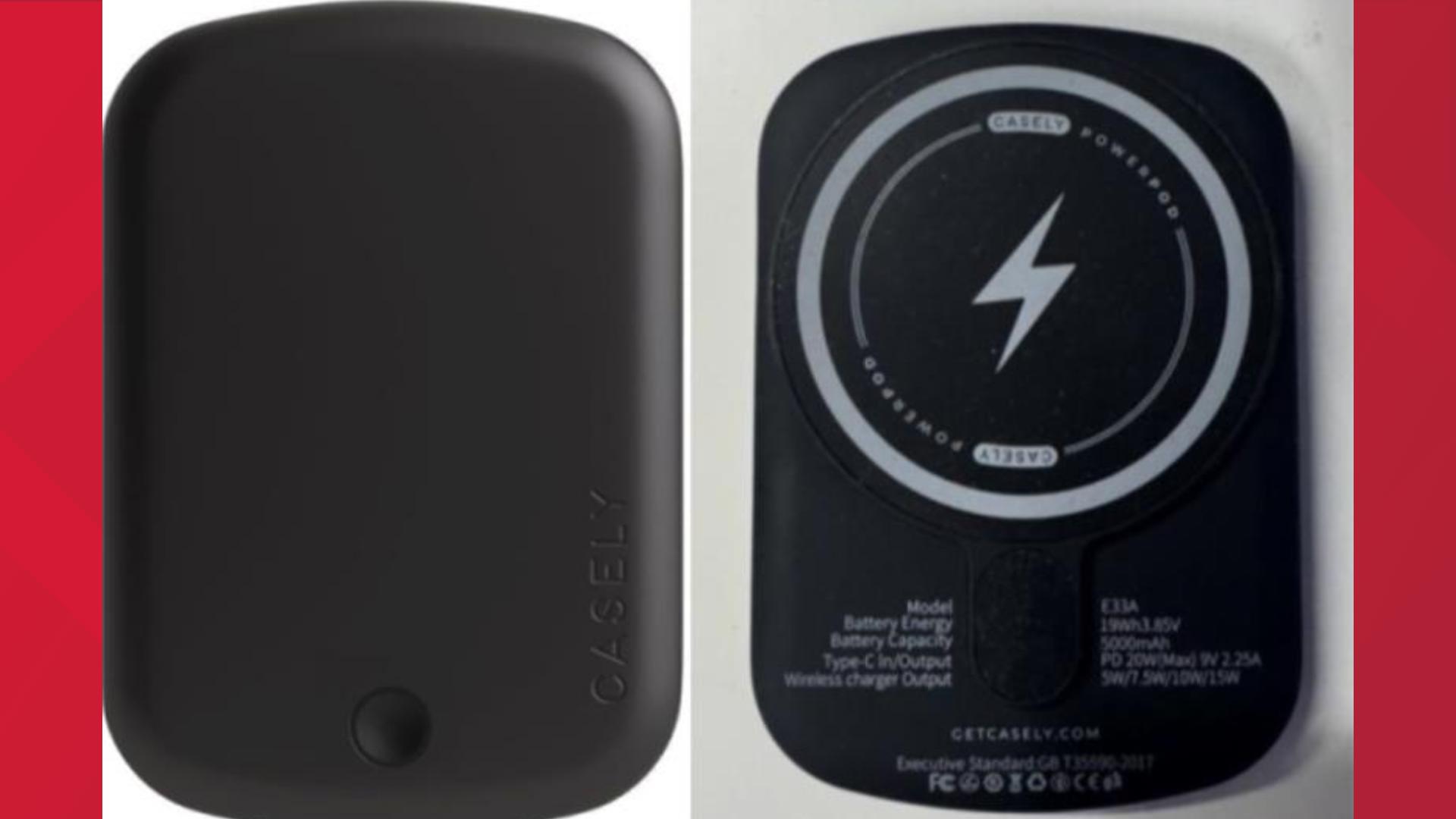Casely Wireless Portable Power Banks recalled due to burn hazard ...