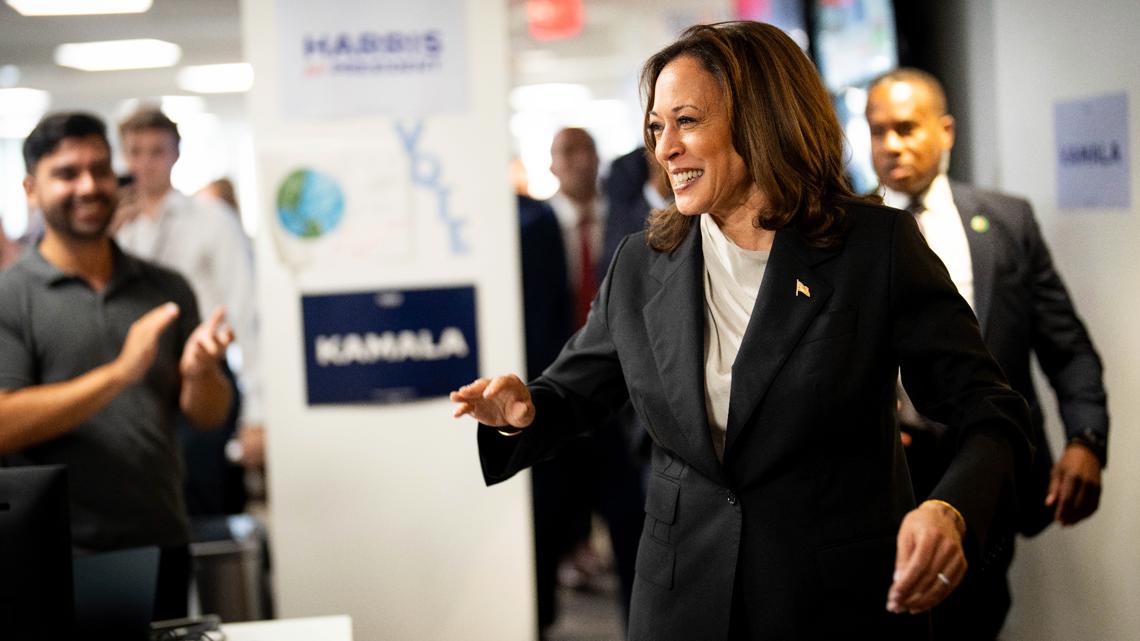 Kamala Harris zeroes in on four potential VP candidates | 9news.com