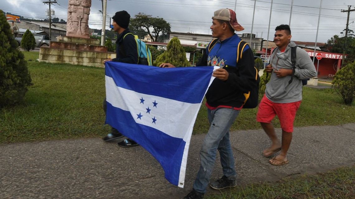 New migrant caravan sets out from Honduras for US | 9news.com