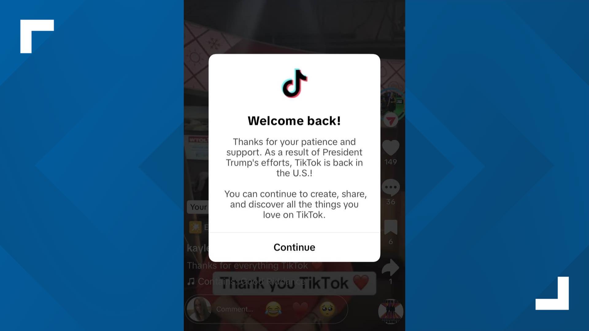 Is TikTok back? Social media platform confirms it's working to restore ...