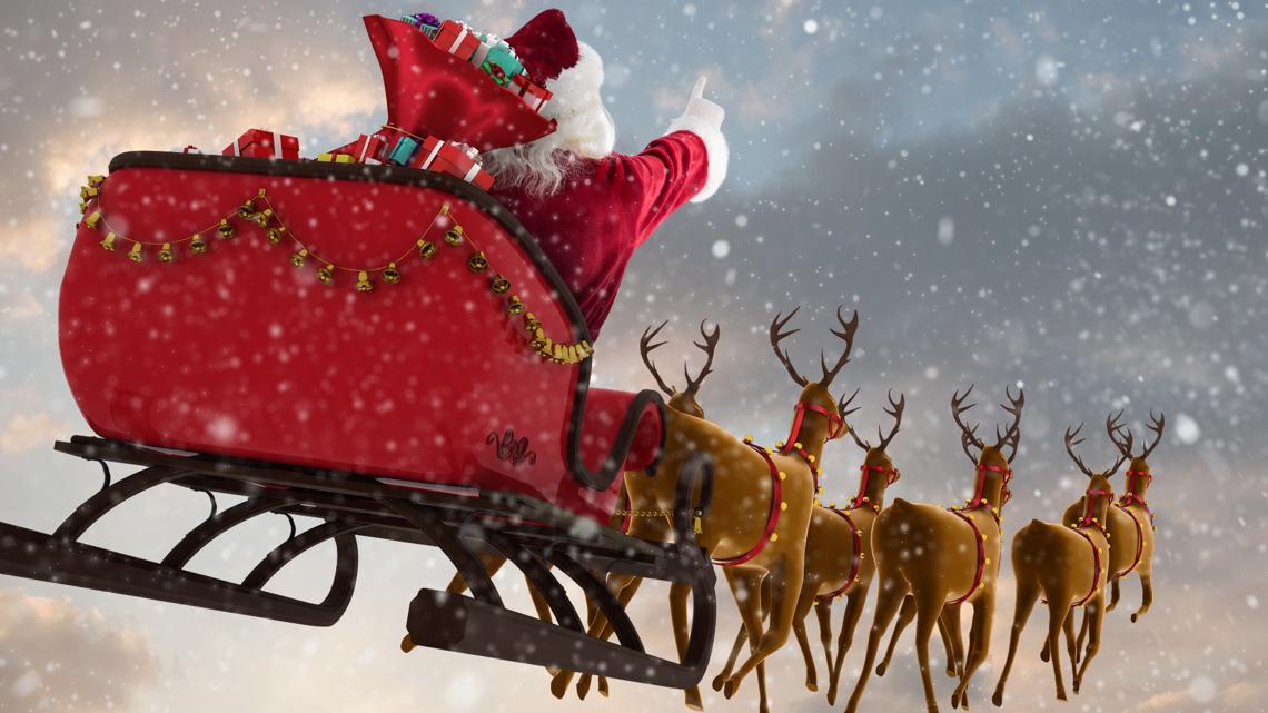NORAD Santa Tracker 2024: Where is Santa Claus right now? | 9news.com