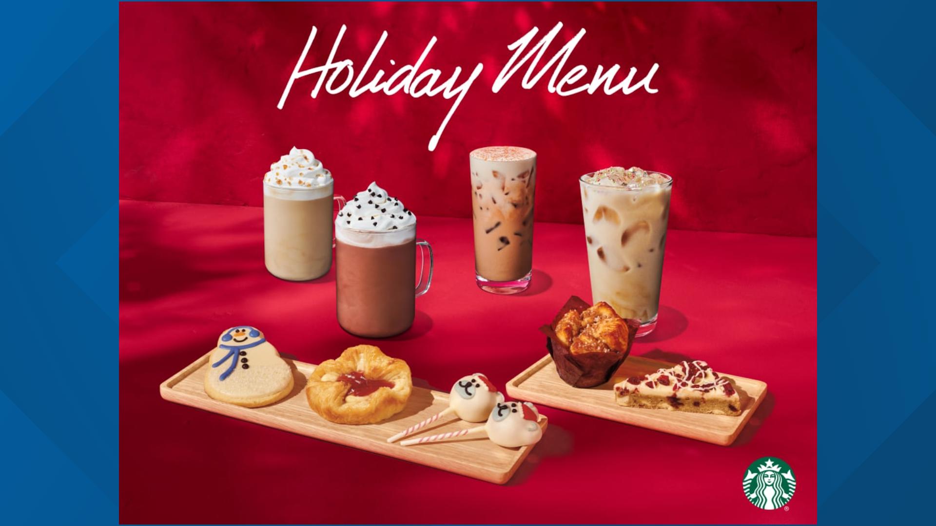 Starbucks reveals 2025 holiday lineup with new drink and Hello Kitty collab | 9news.com
