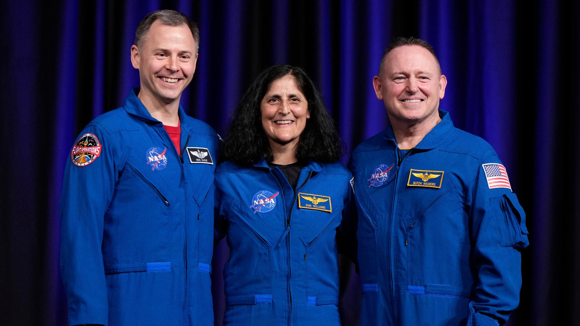 NASA's celebrity astronauts Butch Wilmore, Suni Williams hold news conference | 9news.com