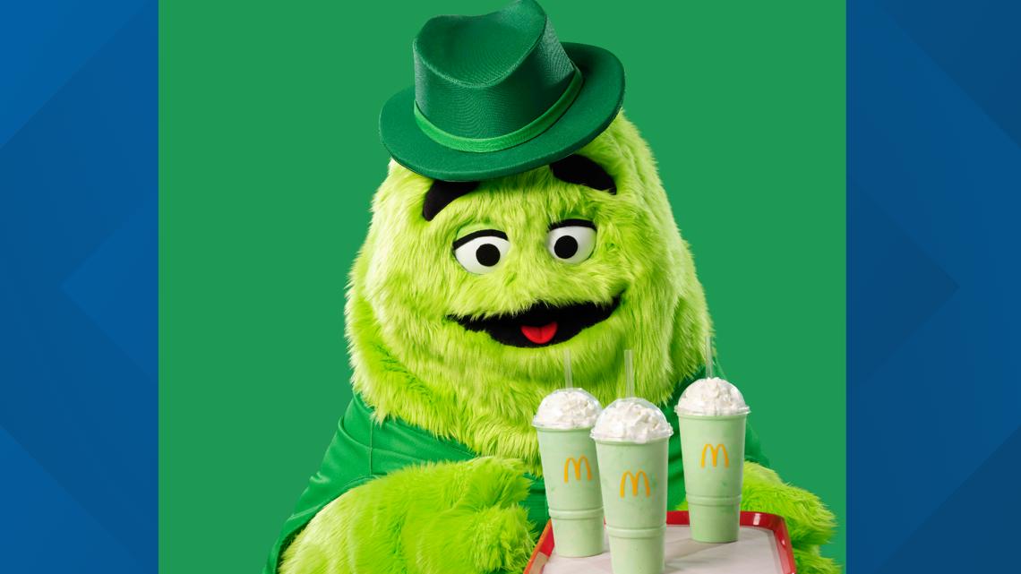 Shamrock Shake 2025: McDonald's reveals return date, along with Grimace ...