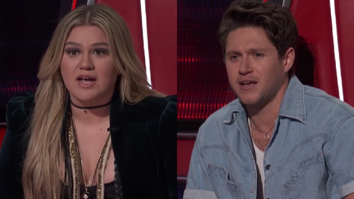 'The Voice': Kelly Clarkson and Niall Horan Get Emotional Over a Bon ...