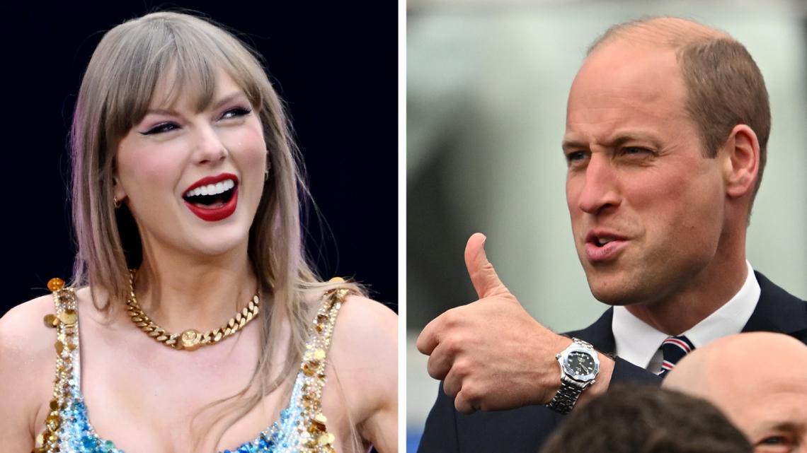 Taylor Swift Snaps Royal Selfies With Prince William, Kids, and Travis ...