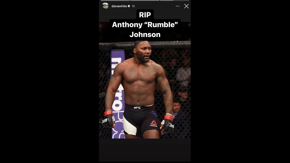 Anthony 'Rumble' Johnson, UFC Fighter, Dead at 38 | 9news.com