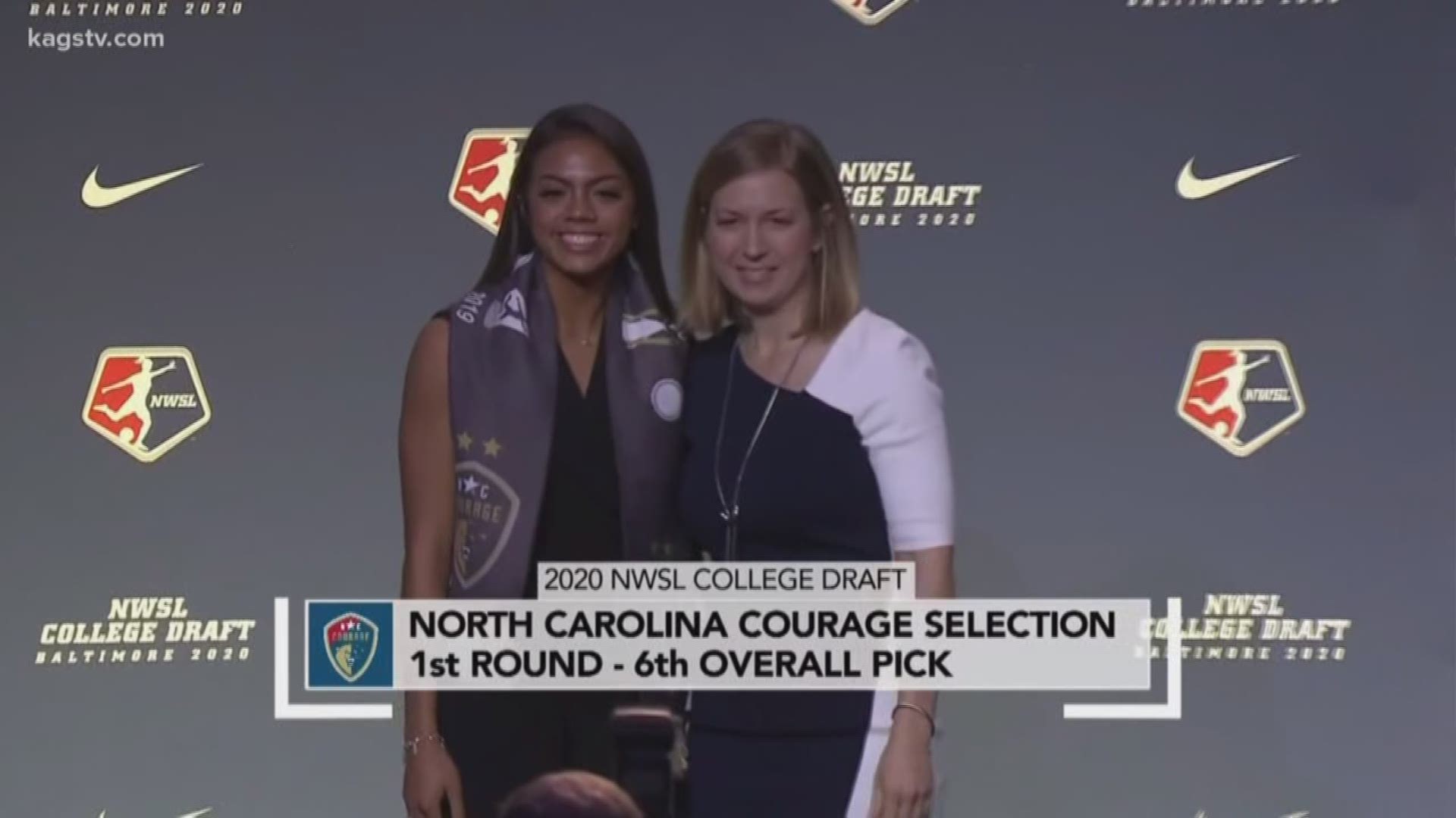 Texas A&M soccer star Ally Watt drafted by North Carolina Courage at #6 ...