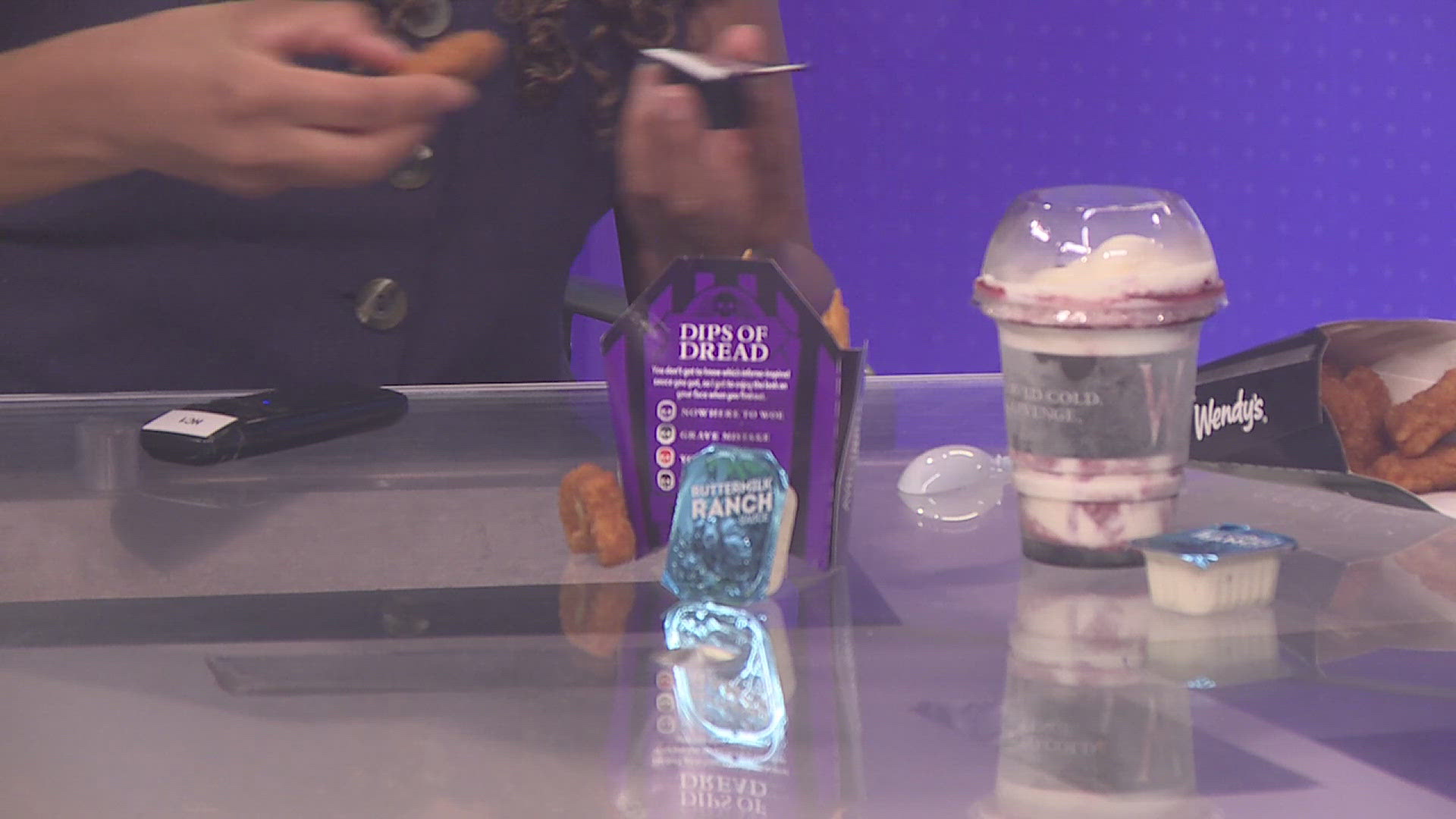 Wendy's unveils new Frosty flavor with Netflix's 'Wednesday' | 9news.com