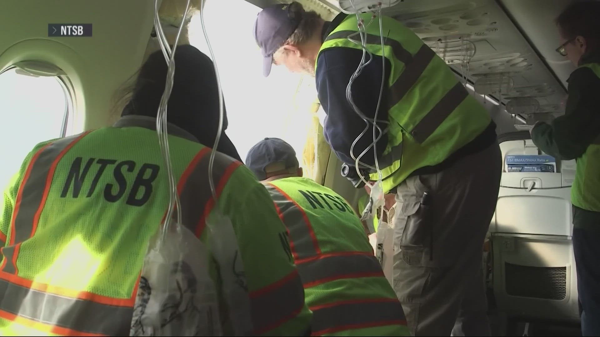 Alaska flight depressurization preliminary NTSB report released | 9news.com Alaska flight depressurization preliminary NTSB report released | 9news.com