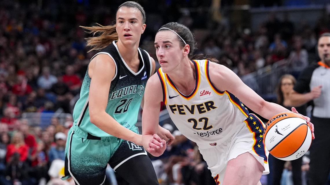 Caitlin Clark joining NBC's 'Sunday Night Basketball' for Lakers-Knicks ...