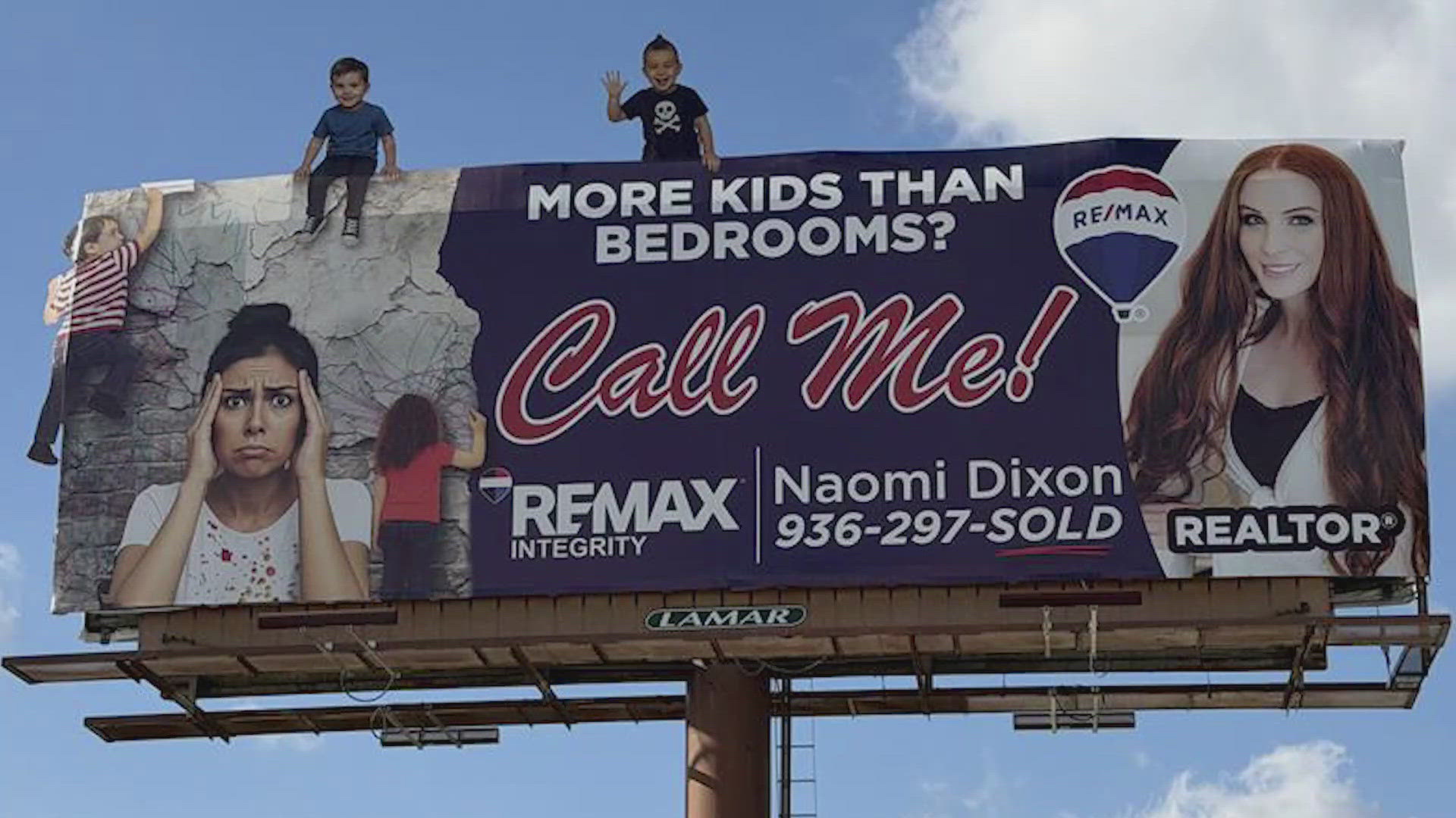 Texas billboard is turning heads for what it's missing | 9news.com