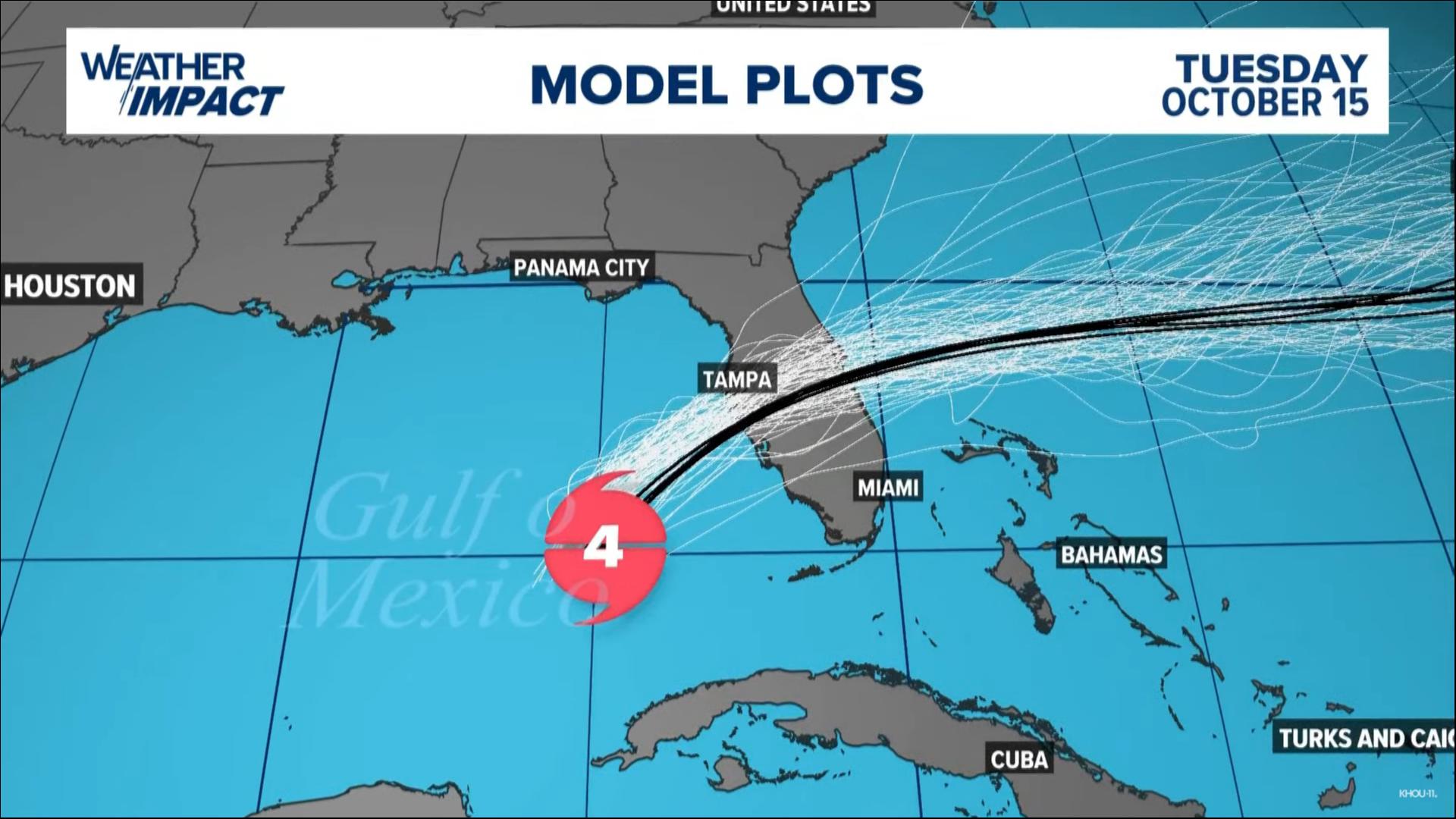 Hurricane Milton tracker: Cone, spaghetti models, warnings | 9news.com