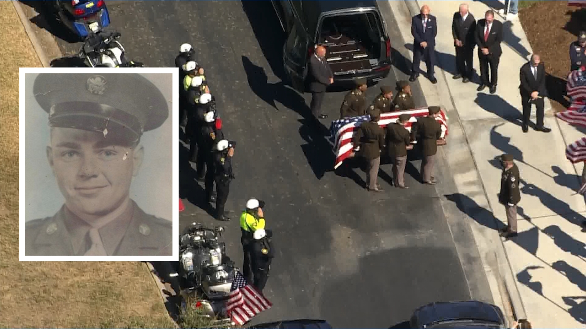 WWII hero laid to rest after remains identified 80 years later | 9news.com