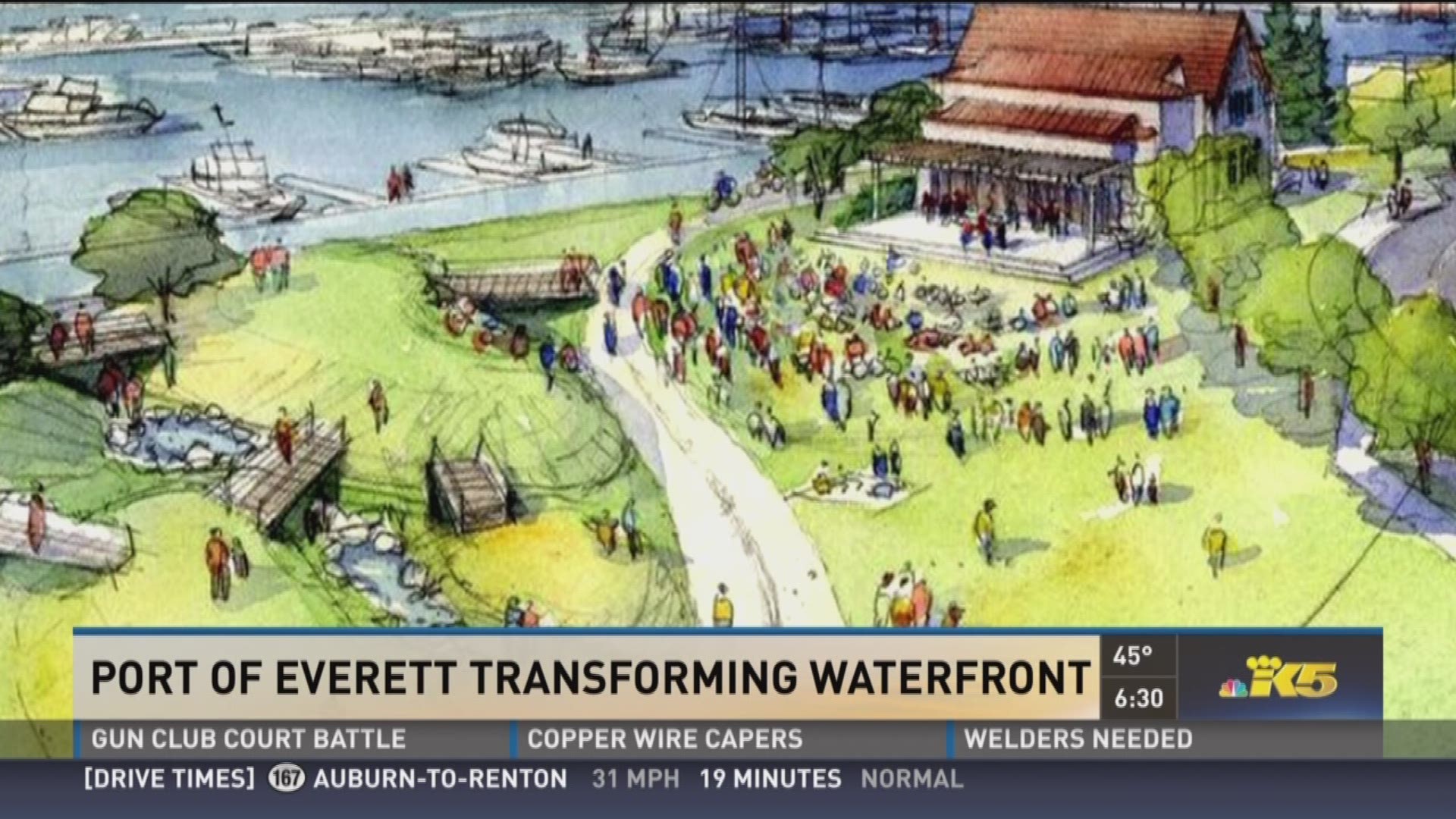 Port of Everett touting new waterfront plans | 9news.com