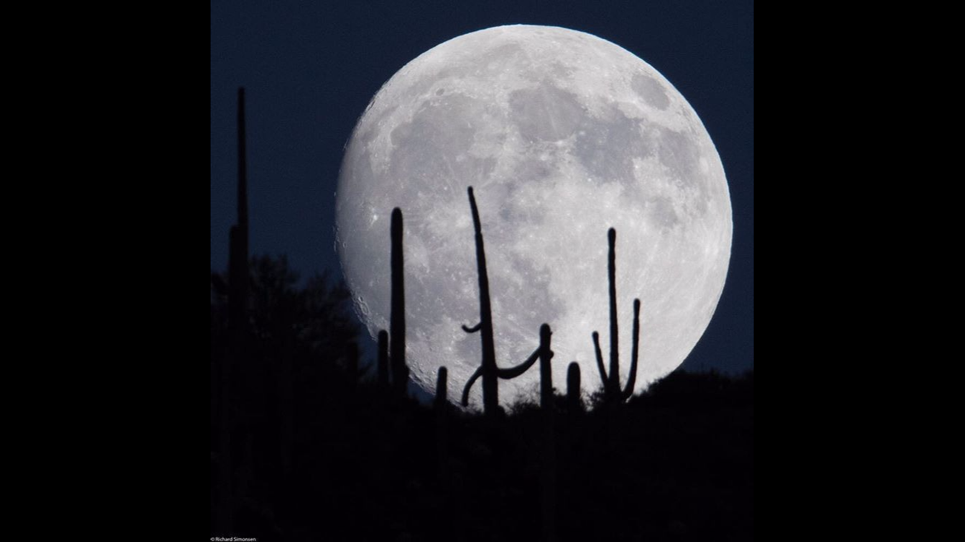 PHOTOS: Moon over Arizona | 9news.com