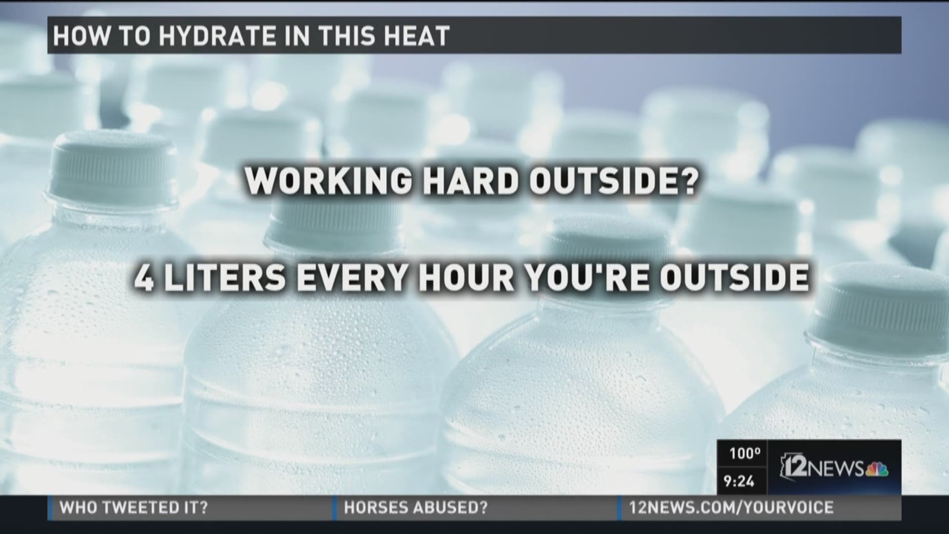 Excessive heat warnings are a little different in Phoenix | 9news.com
