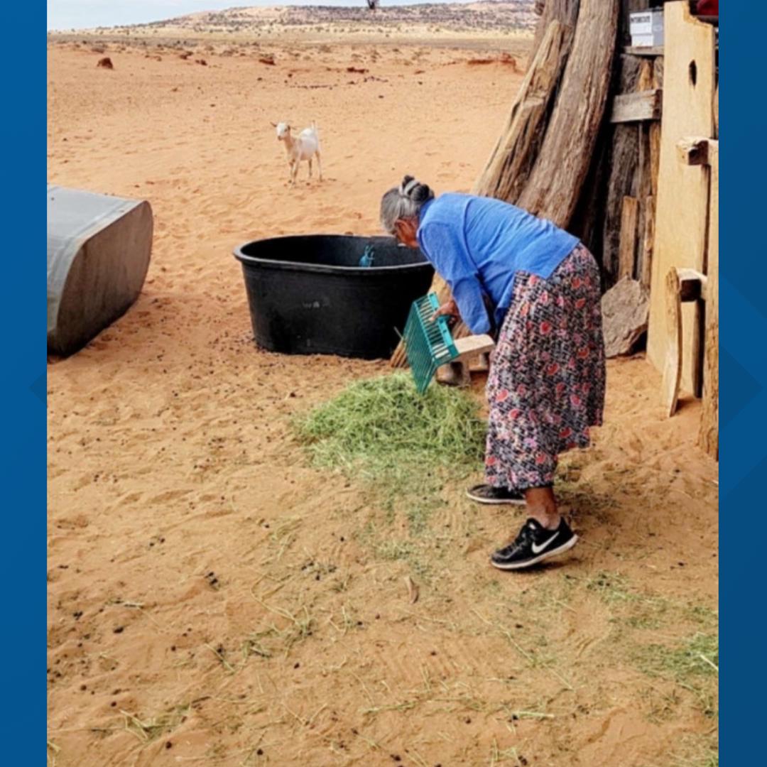 Navajo elder getting her first house | 9news.com