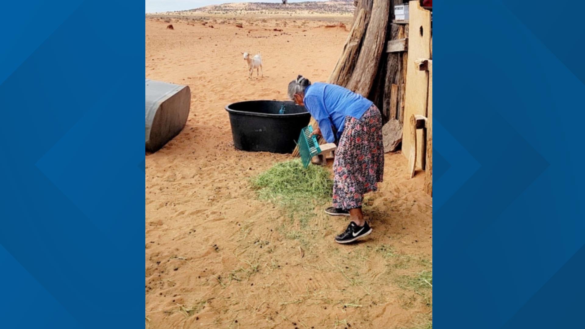 Navajo elder getting her first house | 9news.com