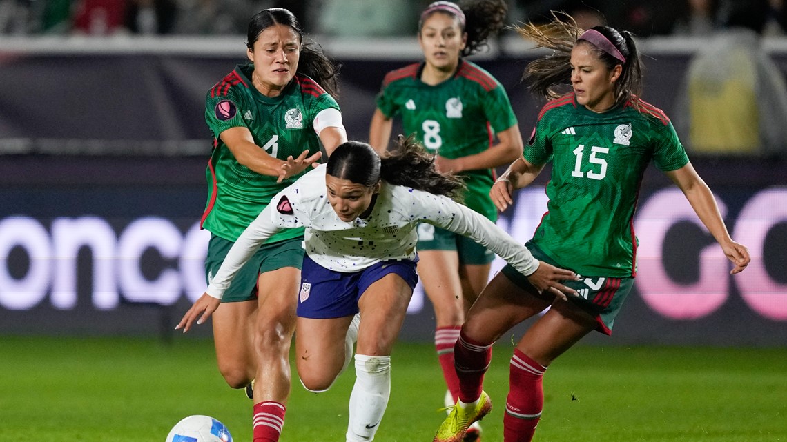 México vence 2-0 a Estados Unidos en la Copa Oro Femenil | 9news.com