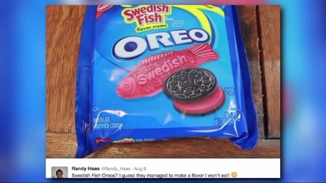 Yum or yuck? Swedish Fish Oreos are here | 9news.com