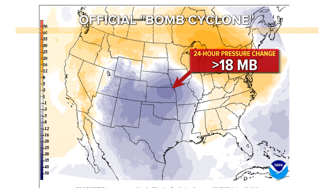 Colorado's drastically different bomb cyclone storms | 9news.com