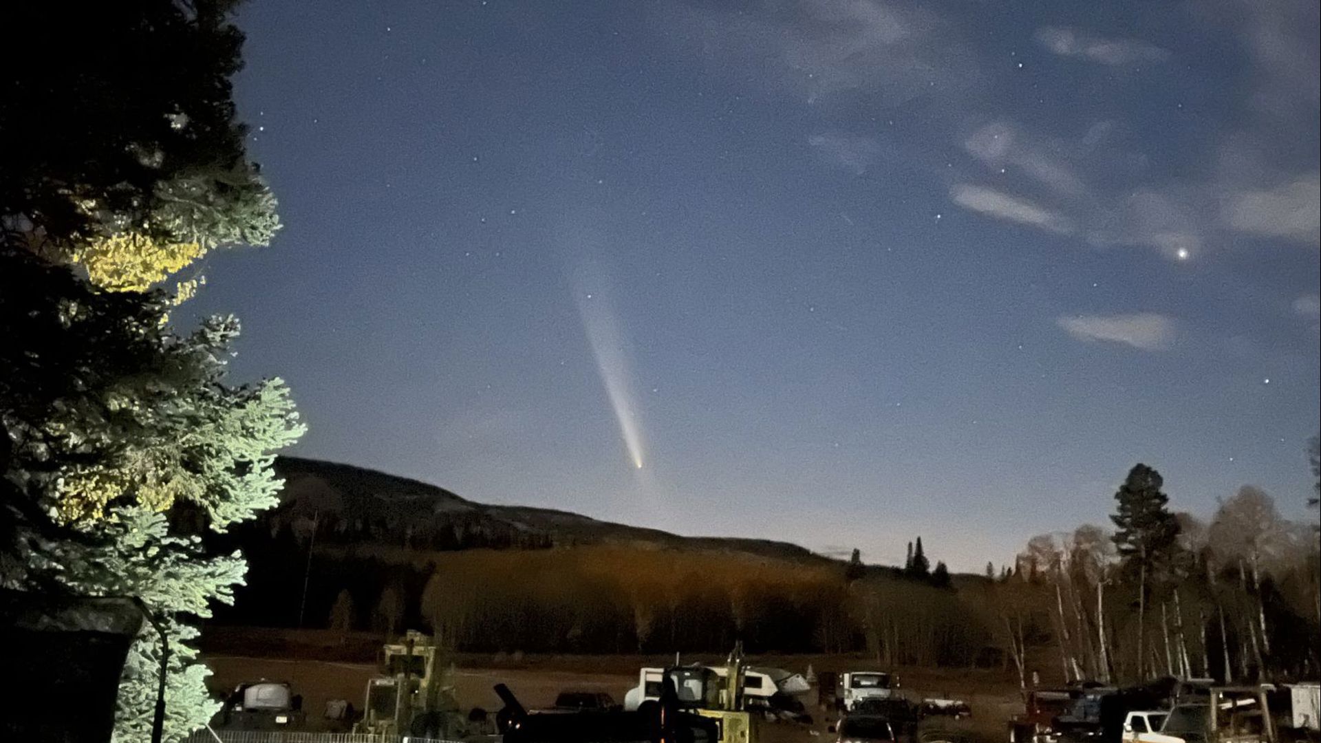 Is the comet visible tonight? Here's where to look this week | 9news.com