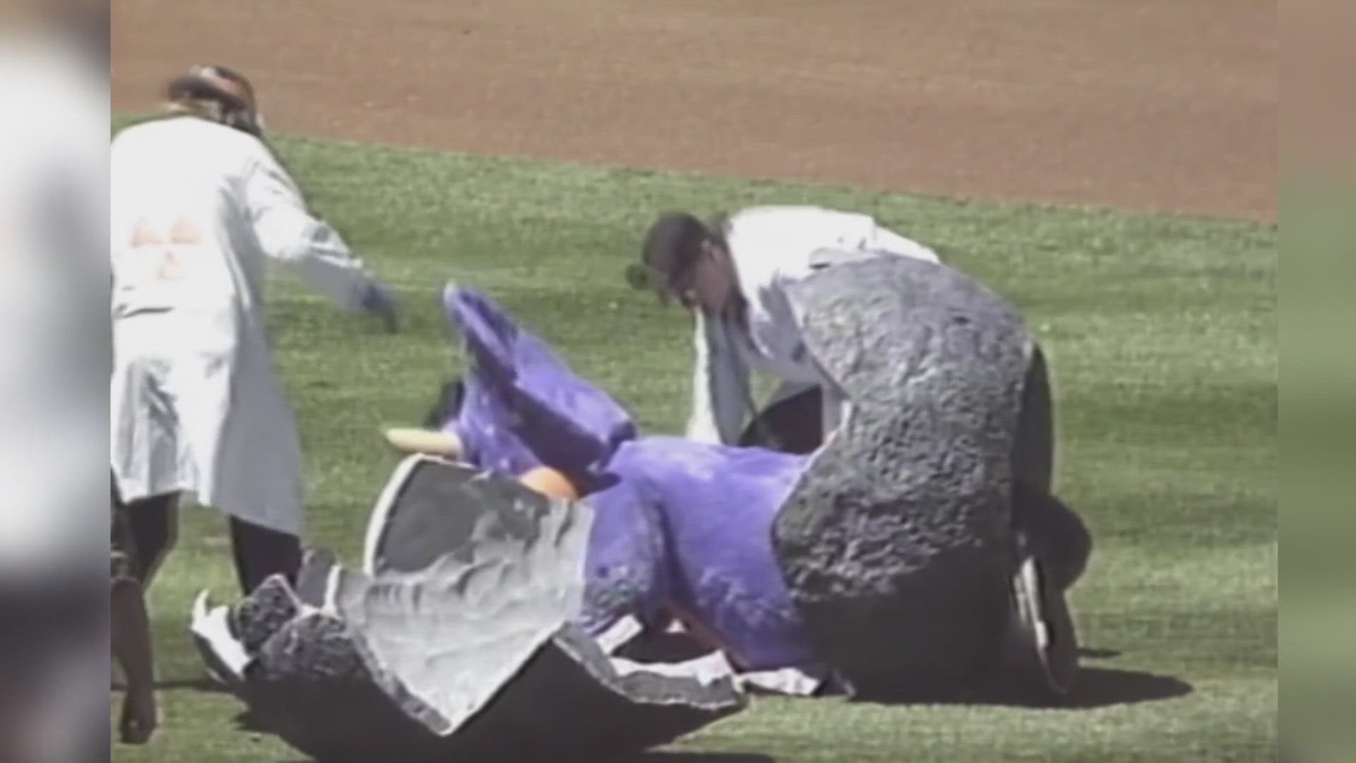 Beloved Rockies mascot, Dinger, hatched 30 years ago | 9news.com