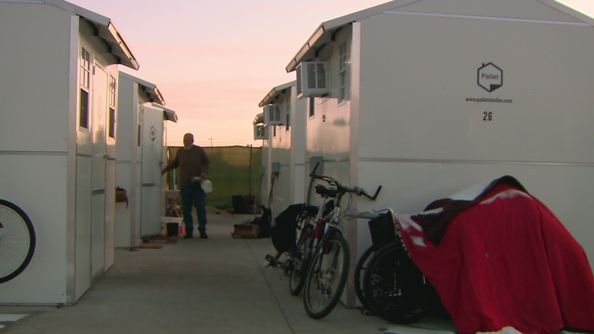 Denver city council approves money for pallet shelters | 9news.com