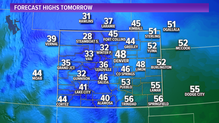 Denver, Colorado, Front Range weather forecast | 9news.com