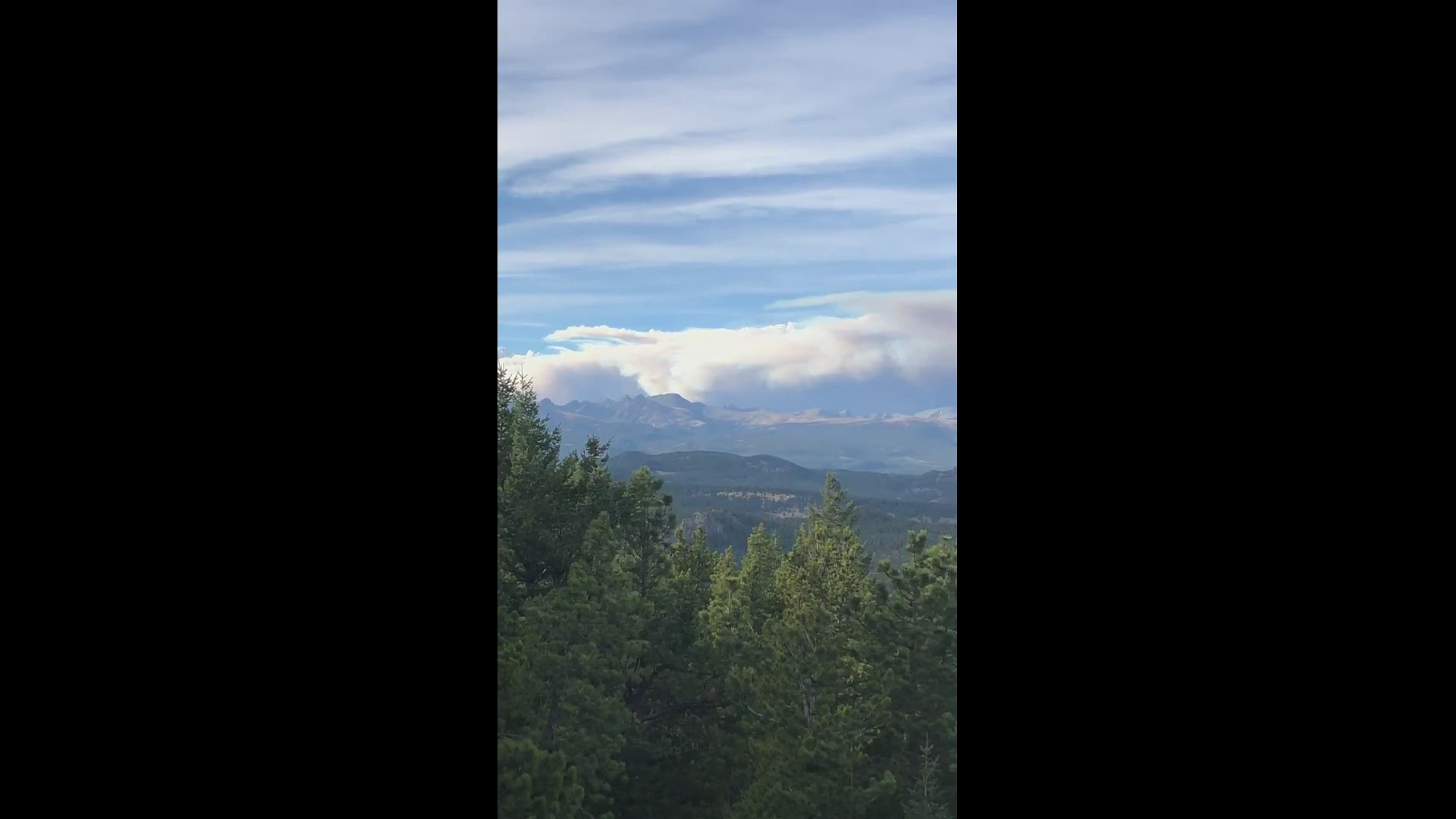 Video of purple haze coming up from Boulder County | 9news.com