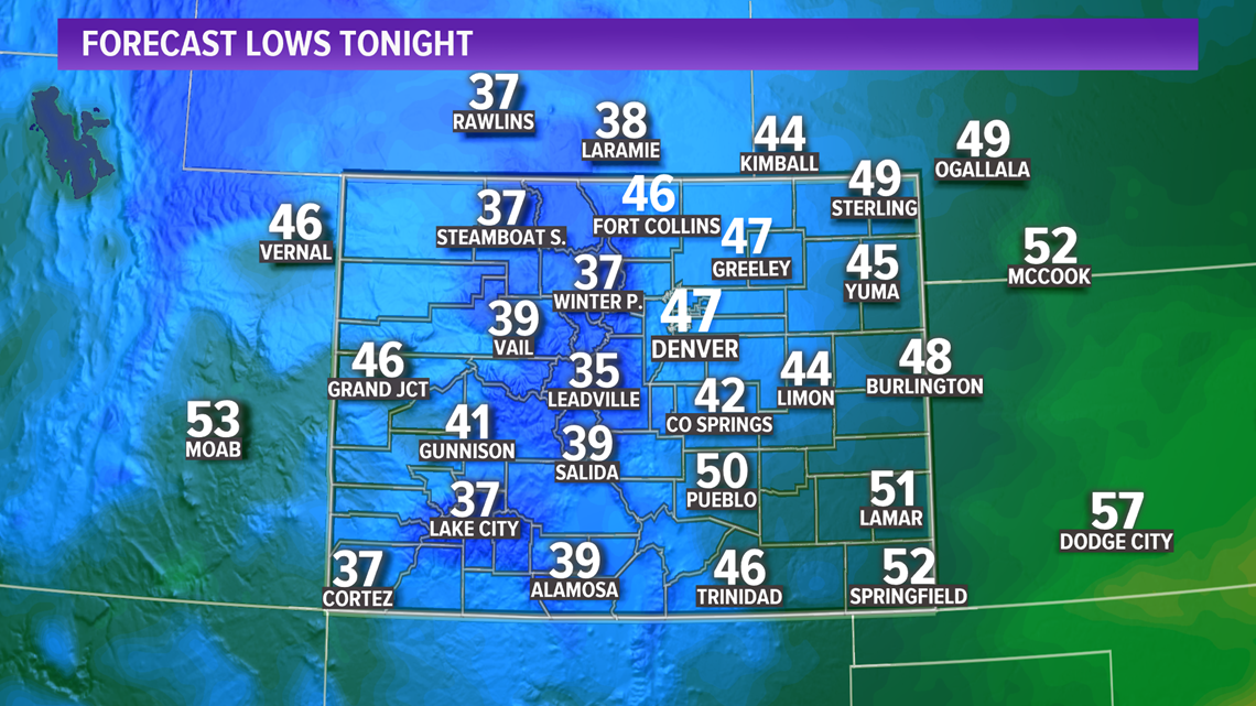 Denver, Colorado, Front Range weather forecast | 9news.com