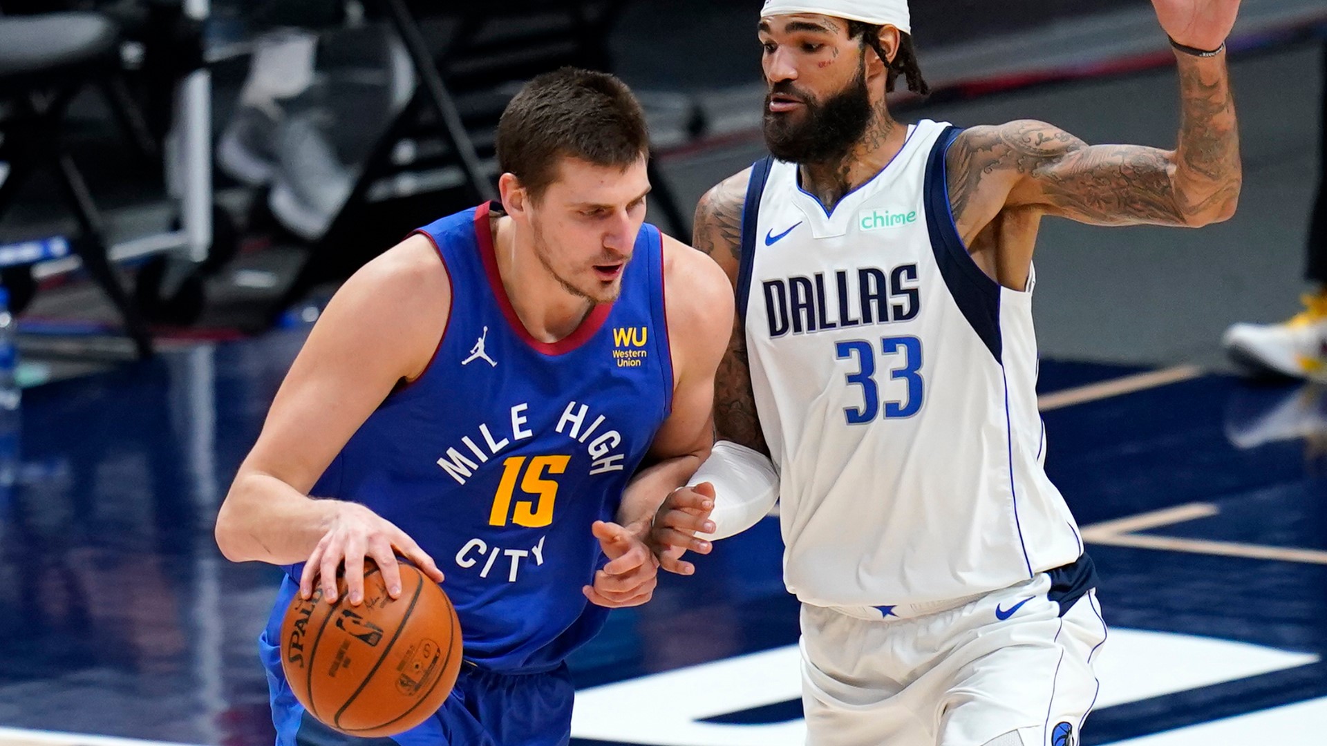 Denver Nuggets Dallas Mavericks NBA Ball Arena 2021 | 9news.com