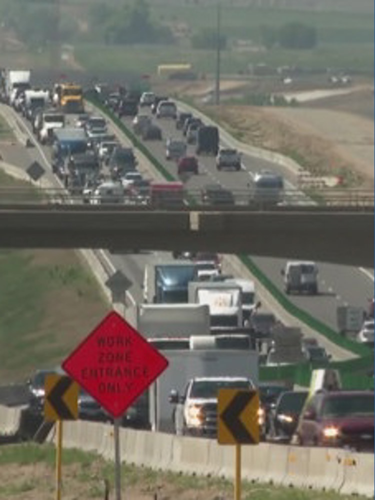 Tolling begins on northern Colorado I-25 express lanes | 9news.com