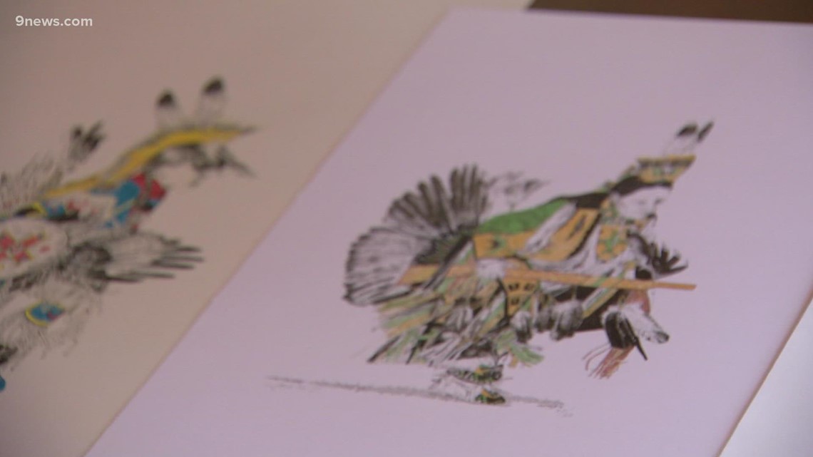 Artist uses drawings to make statements of unkept promises to Native ...