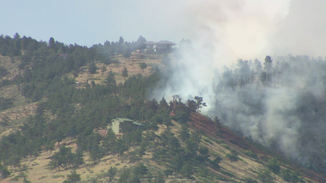Stone Canyon Fire in Boulder County, Colorado: updates, map | 9news.com