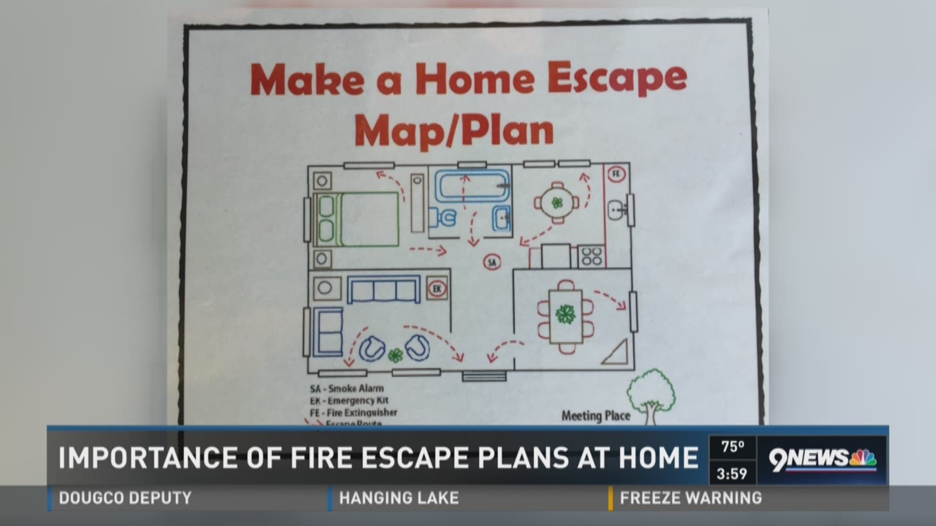 Colorado fire departments encourage fire-escape plans at home | 9news.com
