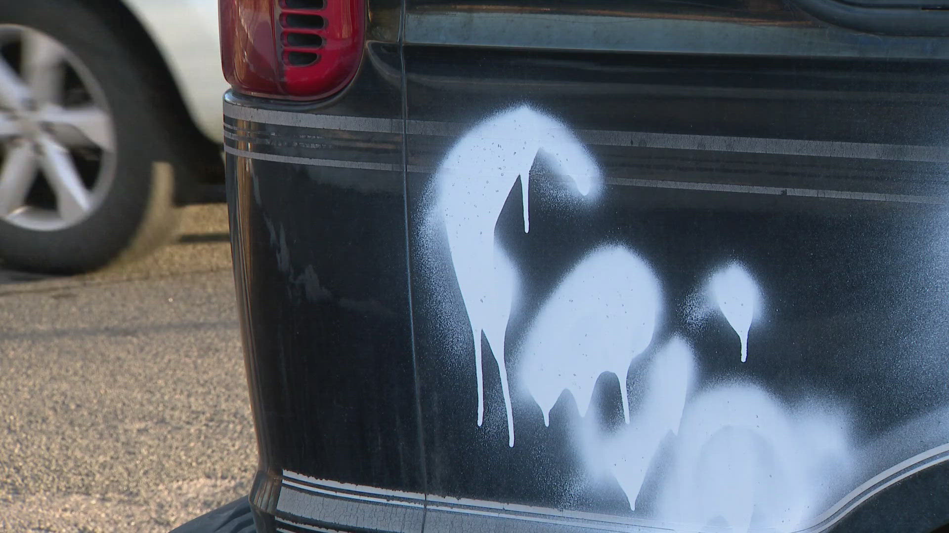 Vandals target Westminster neighborhood, spray paint cars, garages ...