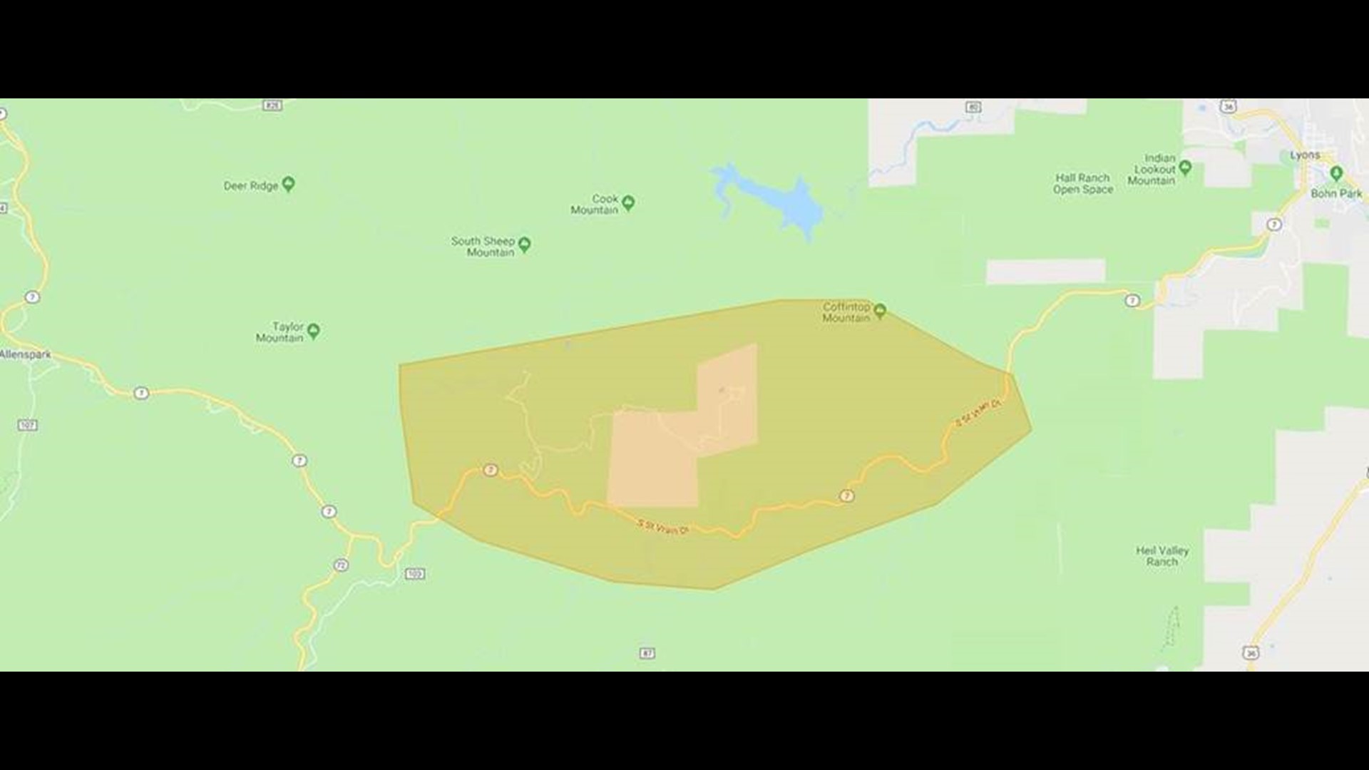 Wildfire that prompted evacuations near Lyons now 75% contained | 9news.com