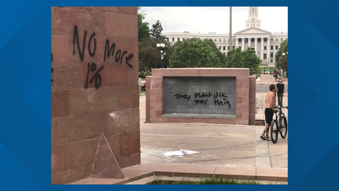 PHOTOS: Third night of riots in downtown Denver | 9news.com