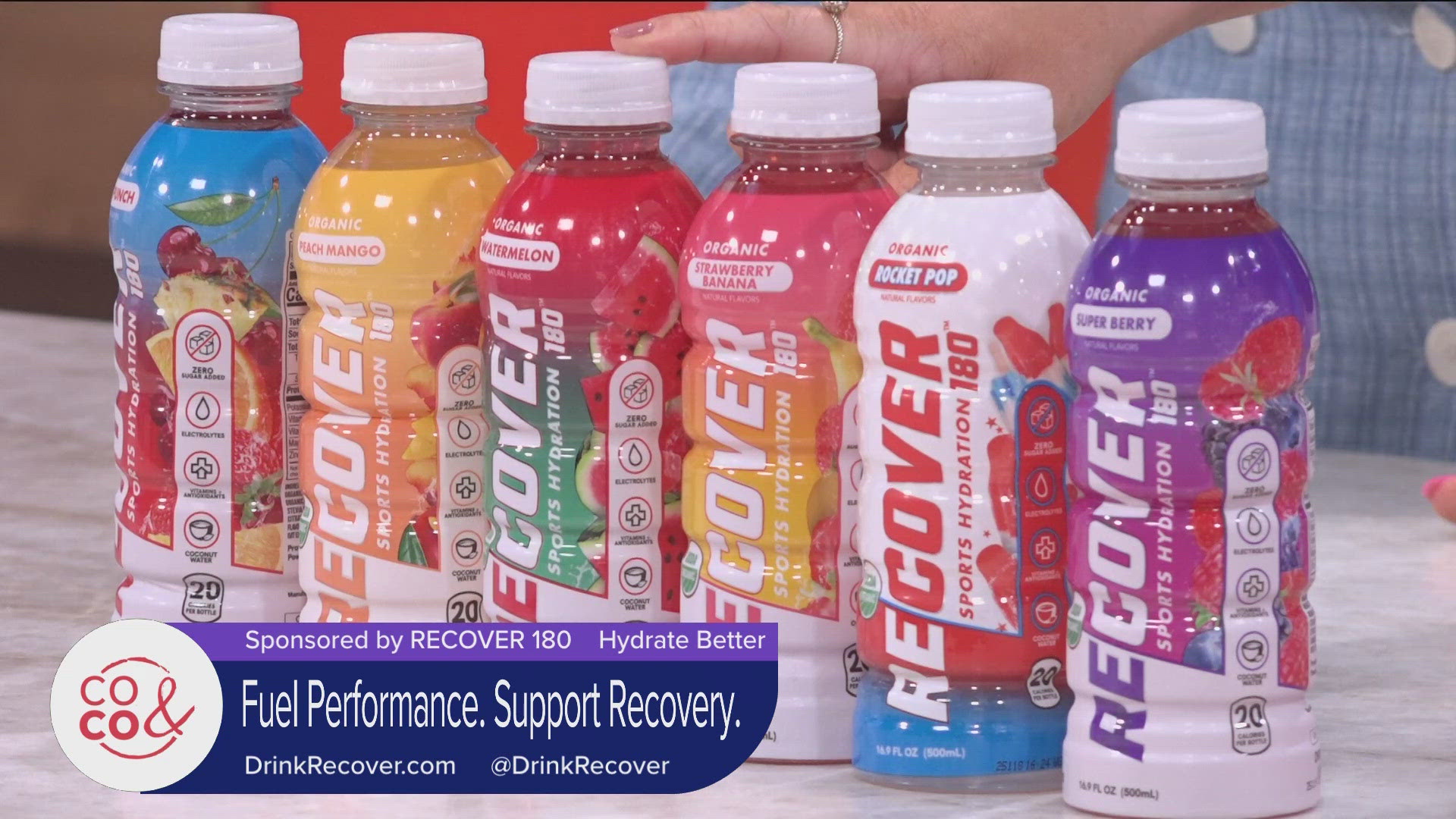 Healthy Hydration with Recover 180 | 9news.com