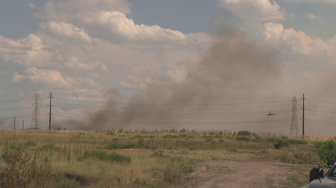 Evacuations lifted after brush fire near Chatfield Reservoir | 9news.com