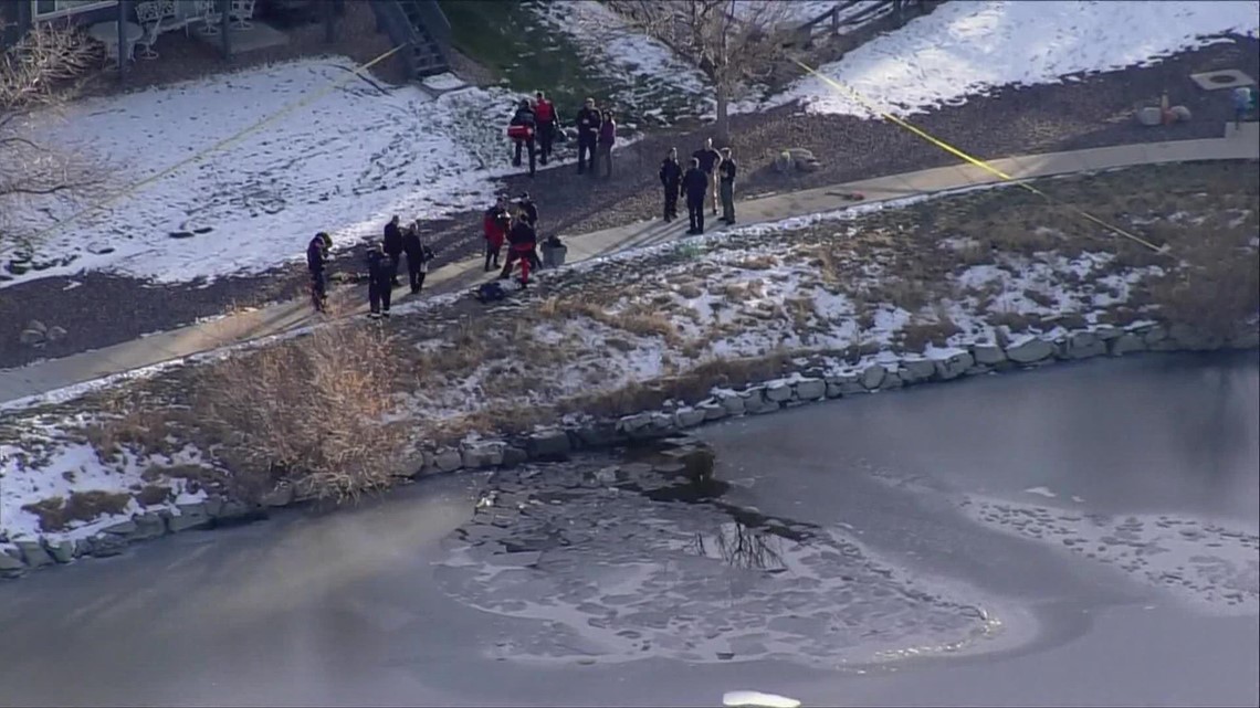 Boy who fell through ice into lake dies | 9news.com