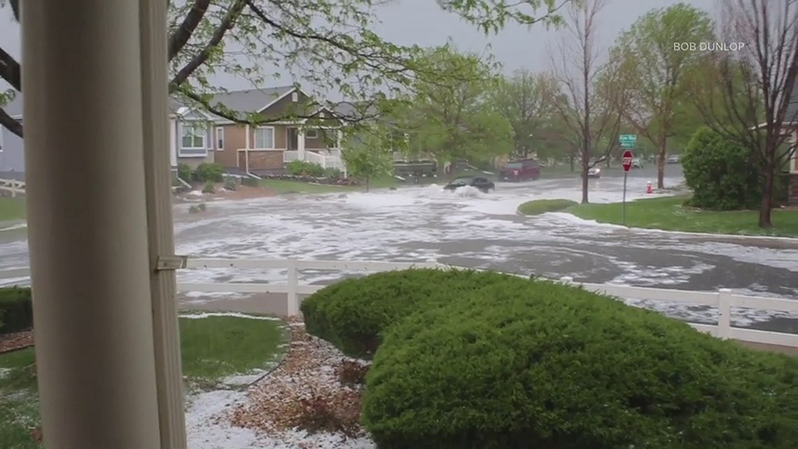 Street flooding in Longmont after heavy rain Thursday | 9news.com