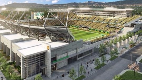 Colorado State University names new on-campus stadium | 9news.com