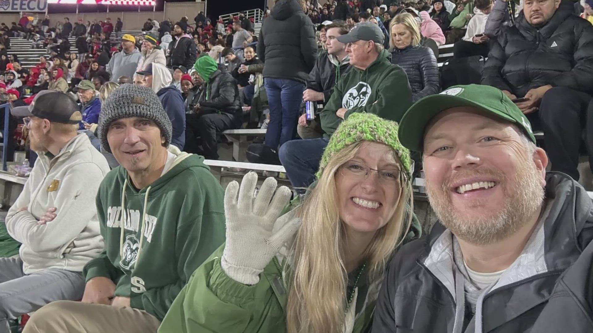 CSU superfan has seen all of the Rams' home and away football games ...