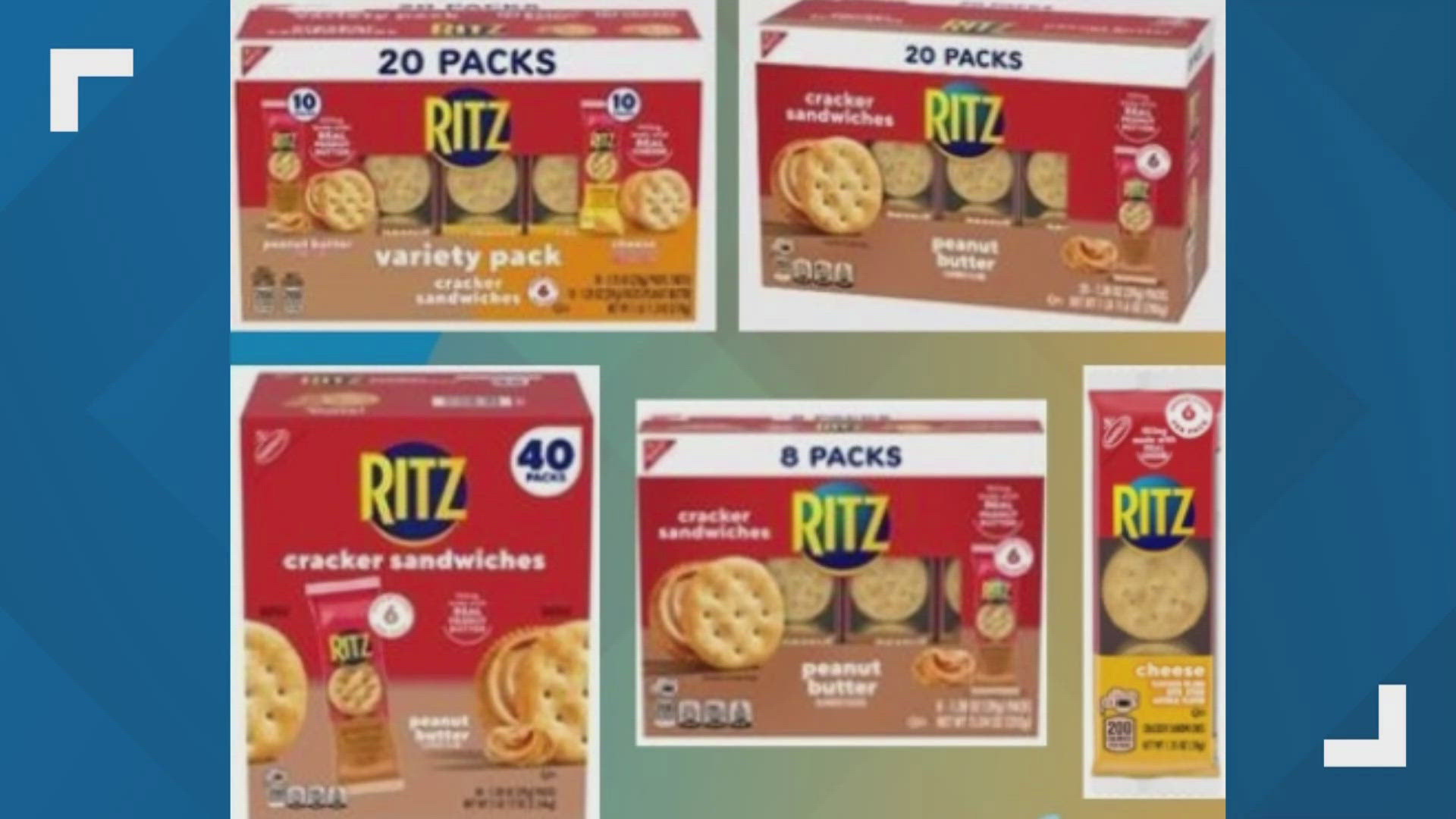 Ritz recalls peanut butter cracker sandwiches over serious labeling ...