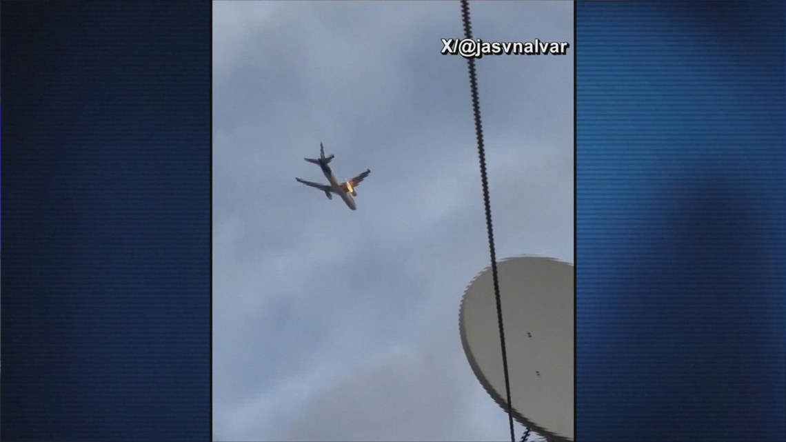 FedEx cargo plane makes emergency landing following bird strike, engine ...