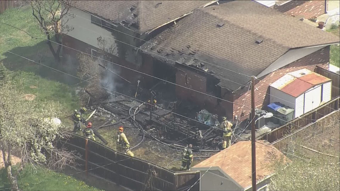 Fire near 104th and Federal in Northglenn damages home | 9news.com